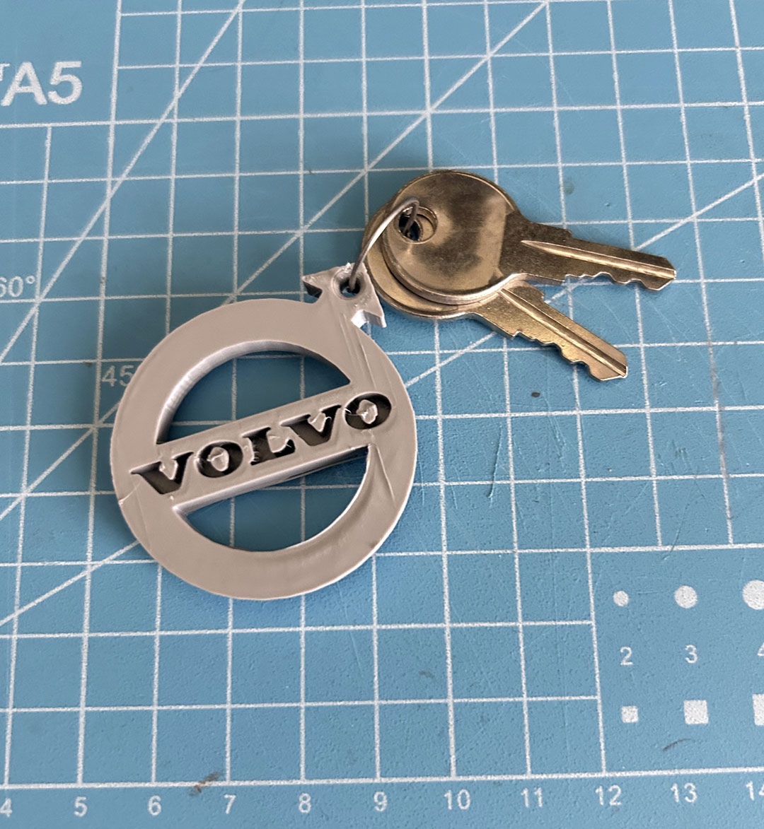 Volvo Keyring fob by Schaffer.la | Download free STL model | Printables.com