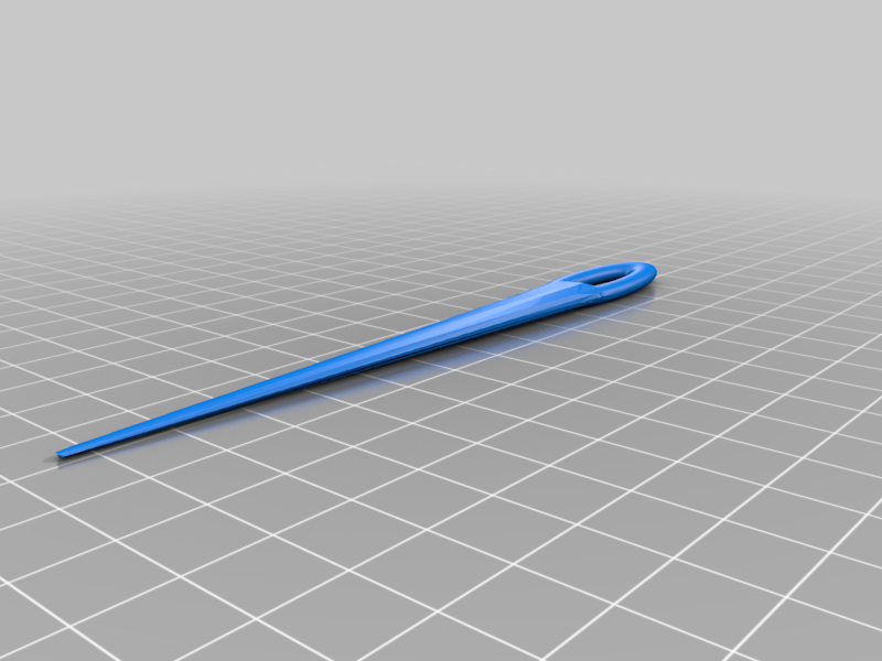 Nalbinding Needle by PhullofPheomelanin | Download free STL model ...