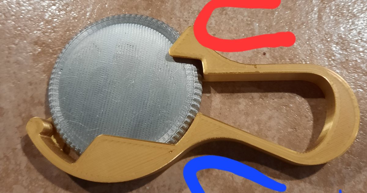 Frisbee Golf Flinger Launcher by Jeba Kerb | Download free STL model ...