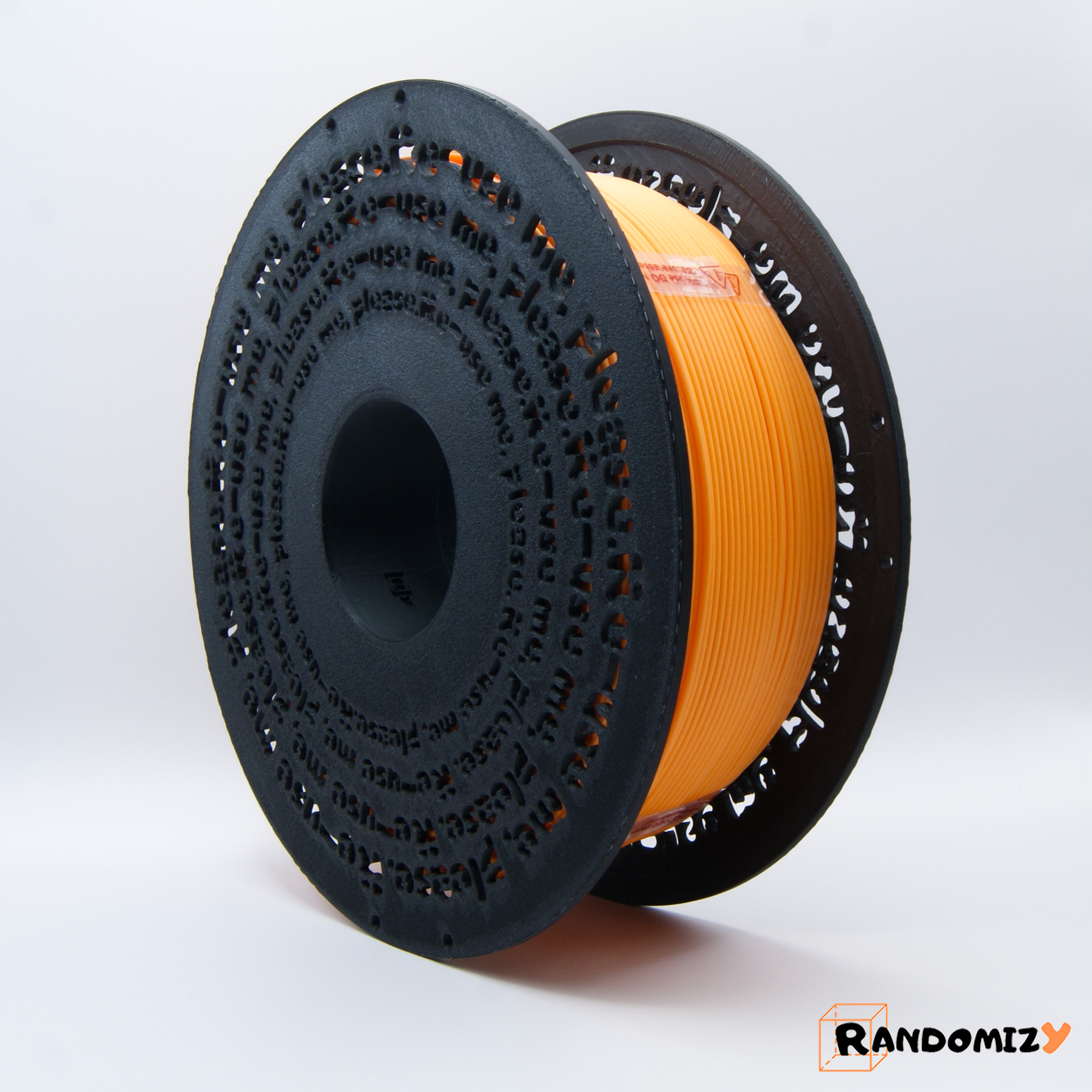 "Re-use me, please" - Reusable Spool by Randomizy | Download free STL ...