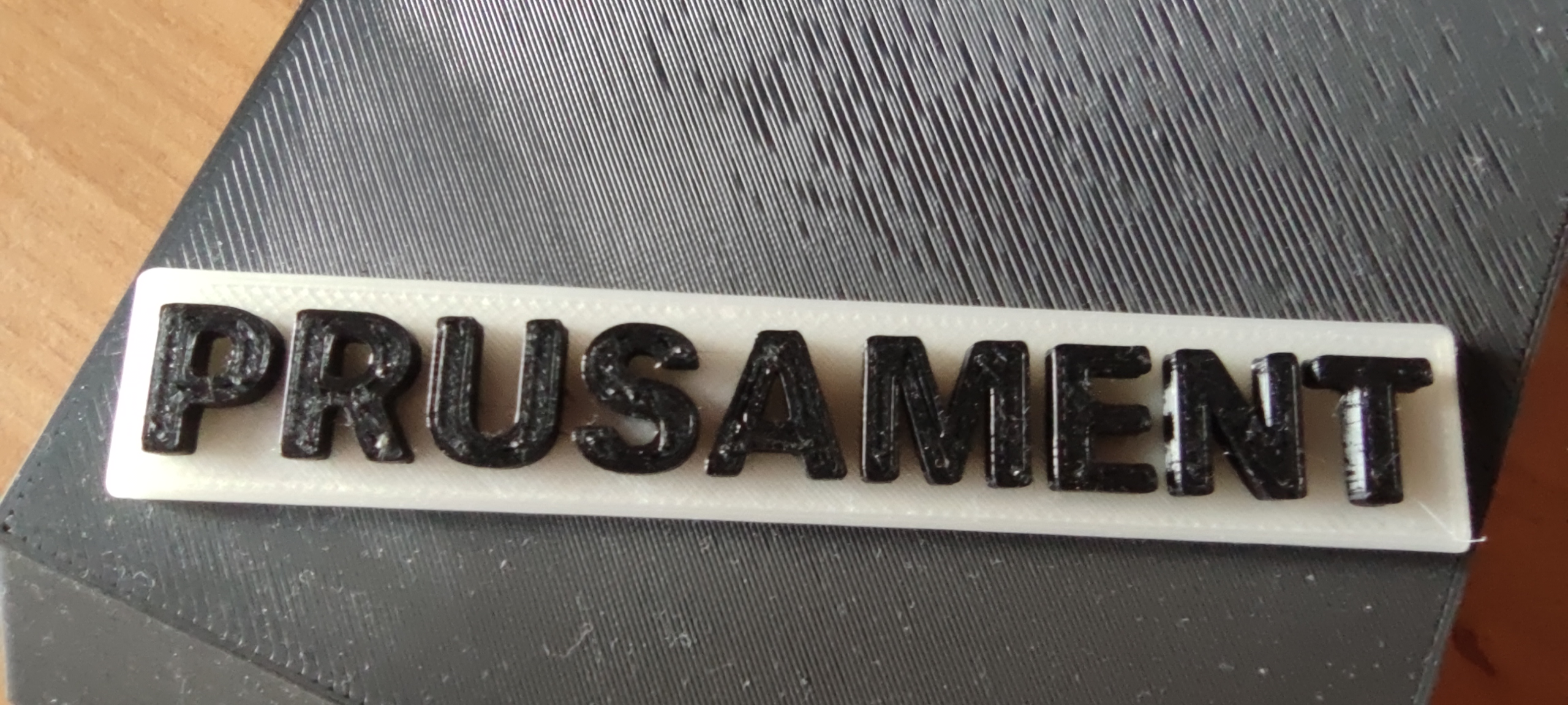 PRUSAMENT logo by 4D | Download free STL model | Printables.com