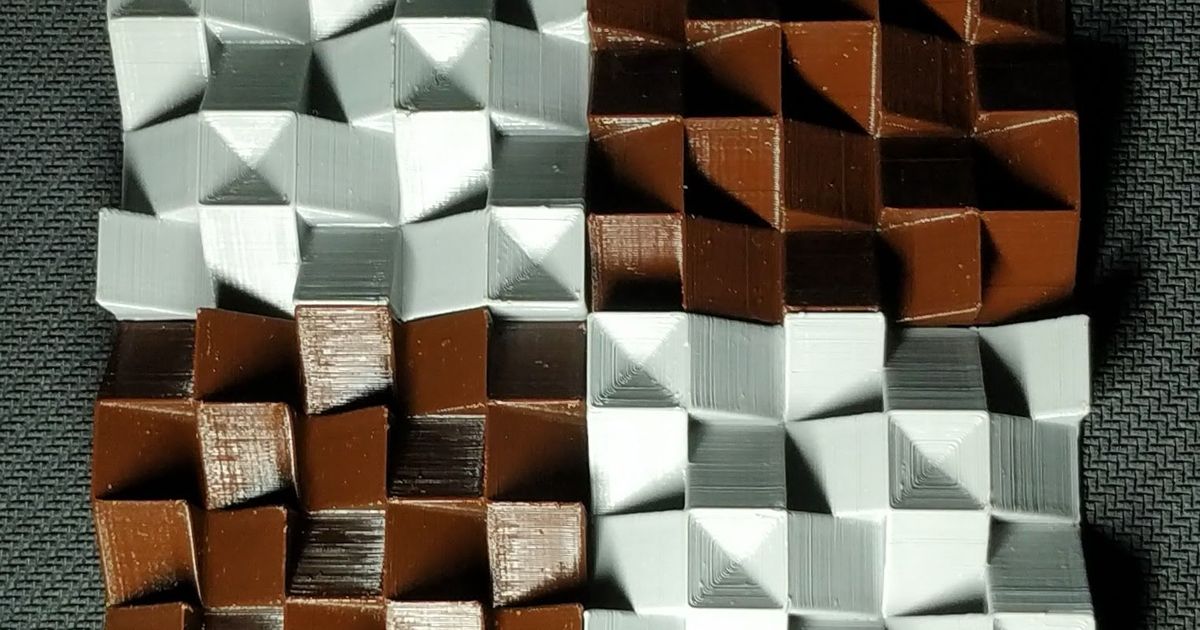 Mini Sound Diffusion Panels by Ts3D | Download free STL model ...