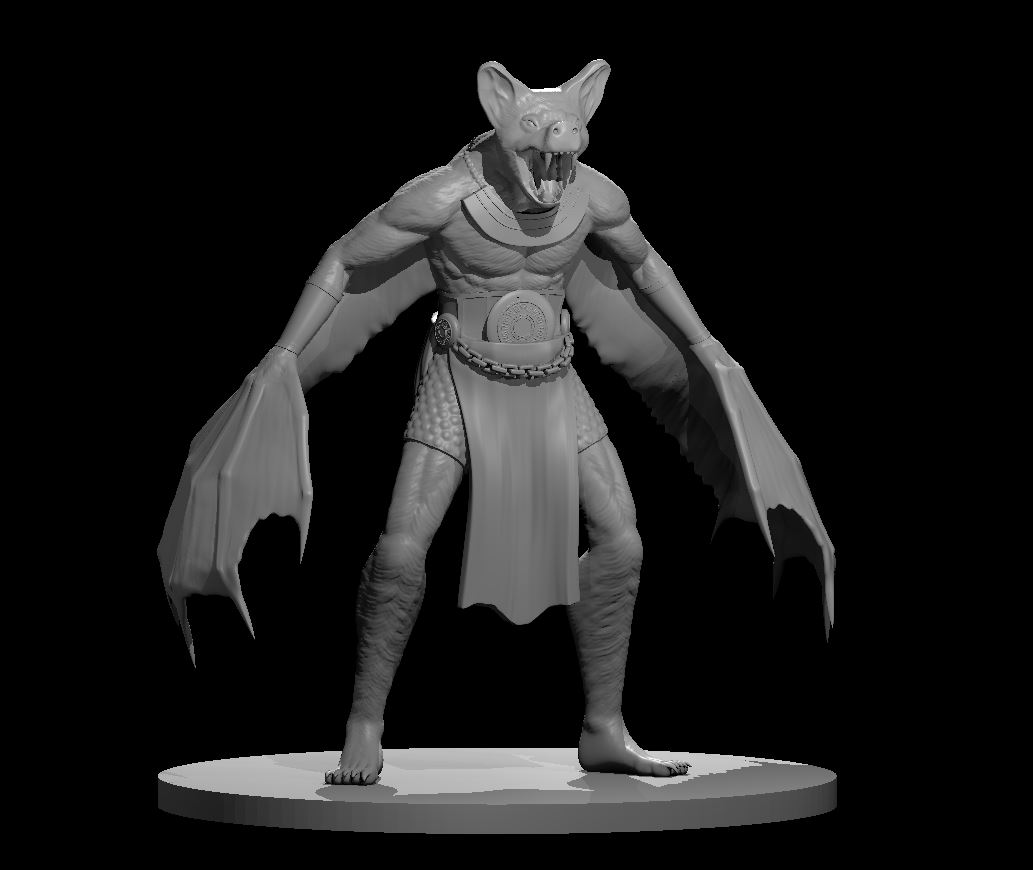 Camazotz, Demon Lord of Bats and Fire by MZ4250 | Download free STL ...