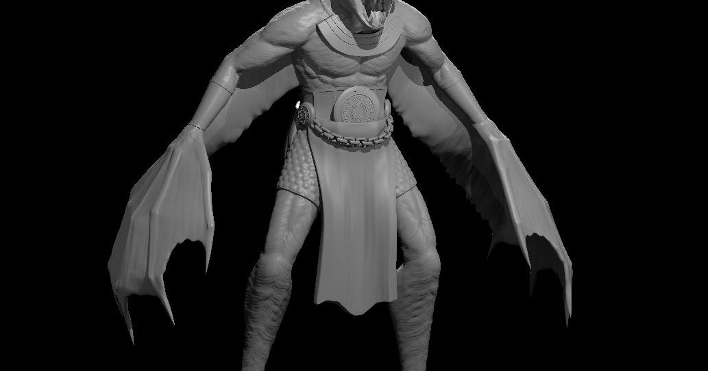 Camazotz, Demon Lord of Bats and Fire by MZ4250 | Download free STL ...