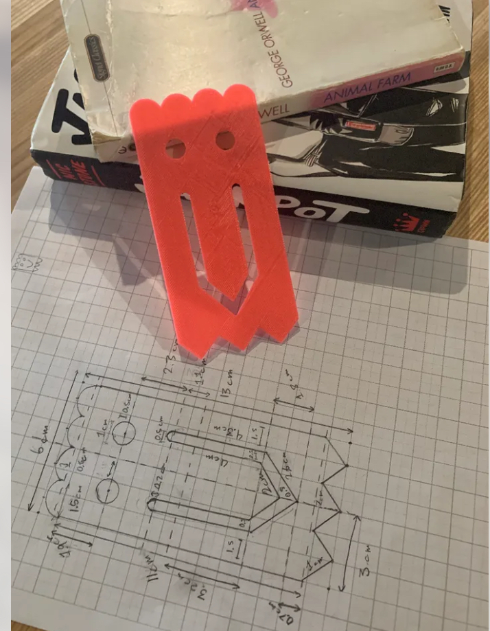 Ghosts paper clip by rwadekar | Download free STL model | Printables.com