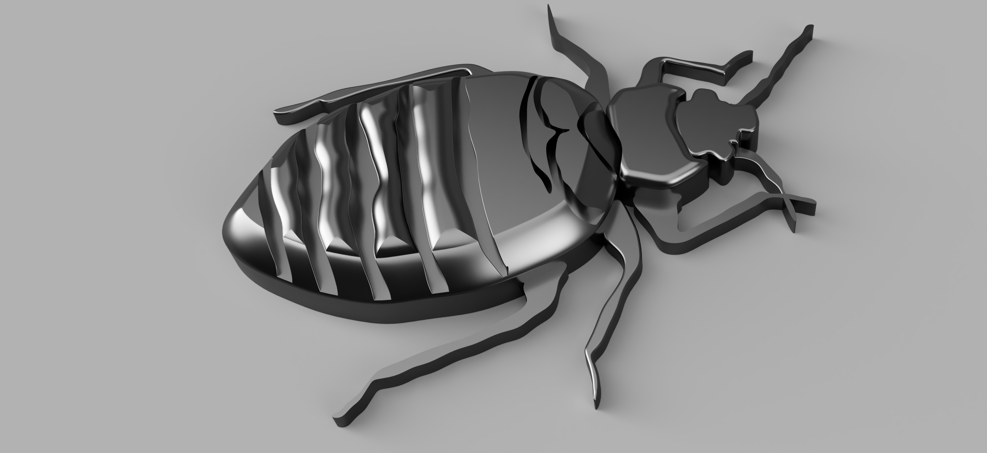 Bed bug - Punaise de lit by jedisct1 | Download free STL model ...