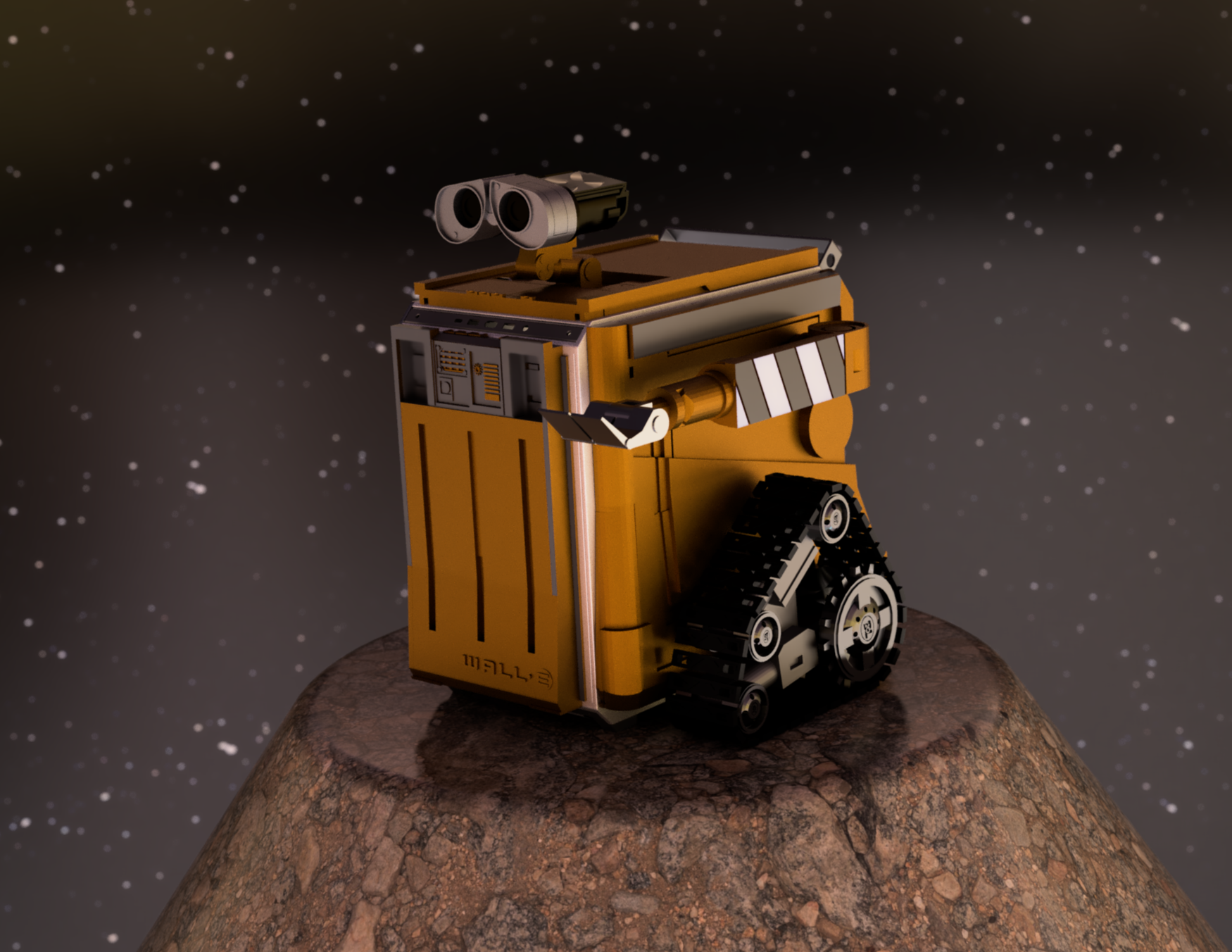 Cooler Master QUBE 500 - WALL-E cosplay by WojtekM | Download free STL ...
