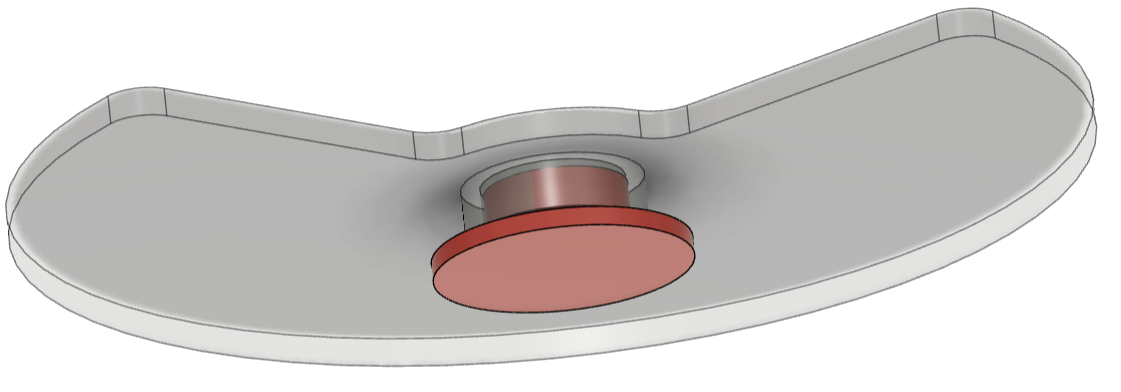 End cap & retention ring for "Parametric Cable Grommet" (parametric) by ...
