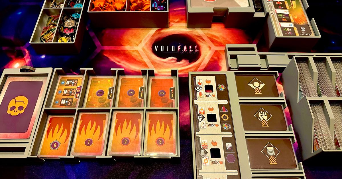 Voidfall, Galactic Edition Insert by Hextra | Download free STL model | Printables.com