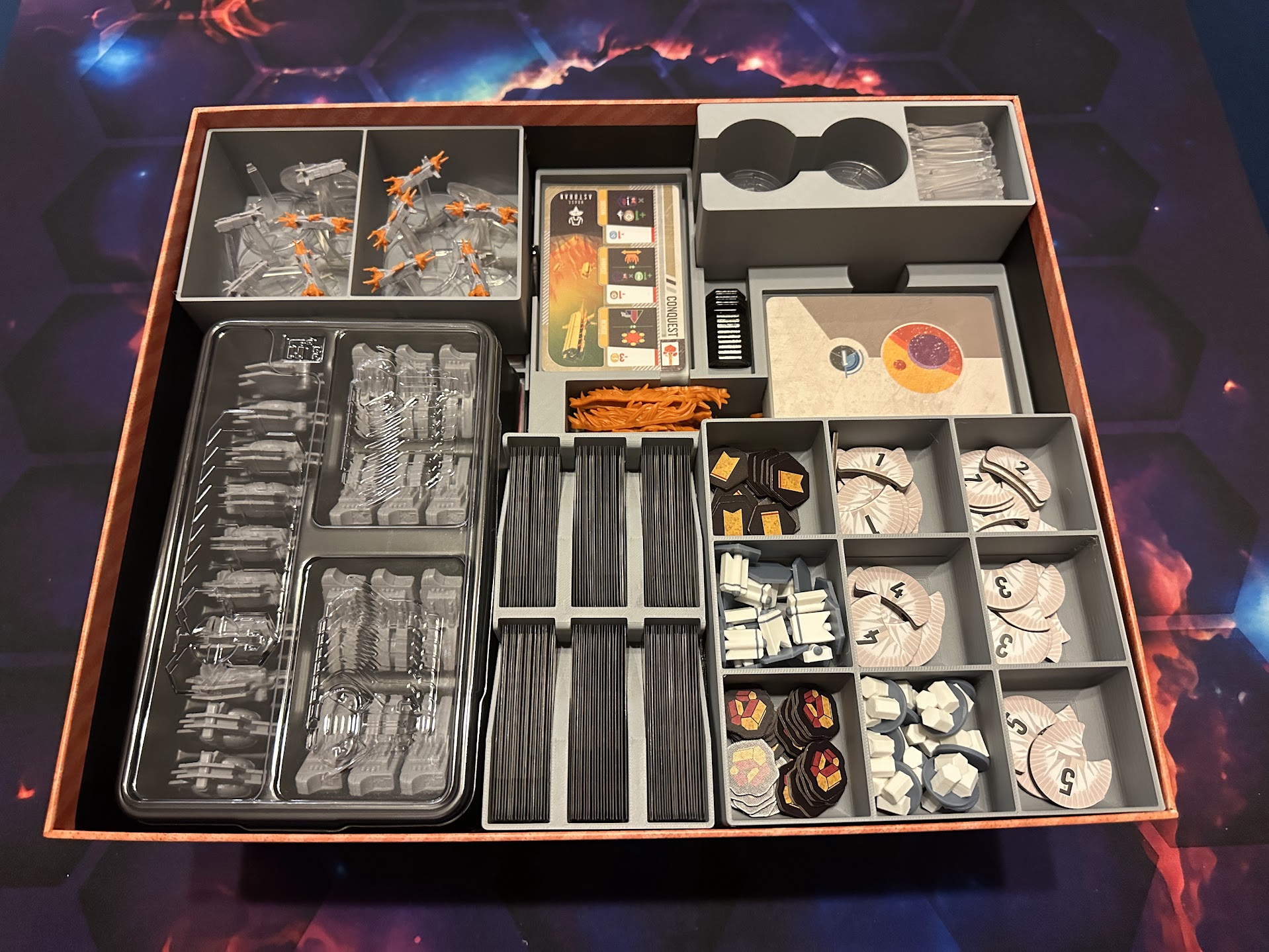 Voidfall, Galactic Edition Insert by Hextra | Download free STL model ...