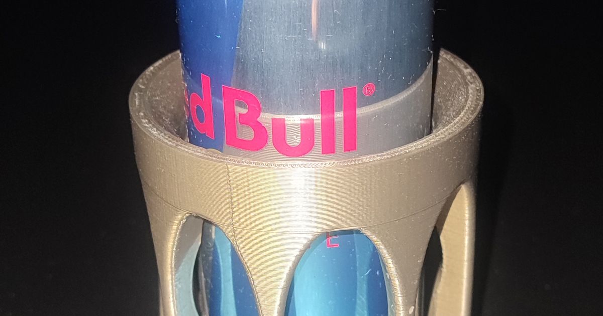 Red Bull Dosenhalter 355ml by Philip | Download free STL model ...