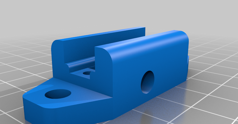 Filament run out sensor/filament guide by Uriah | Download free STL ...