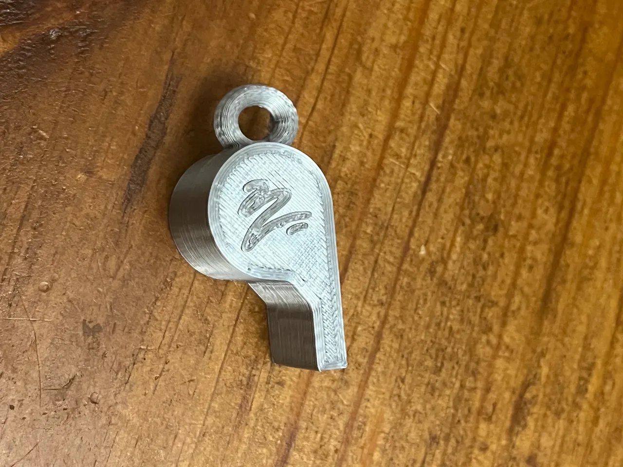 LOUD Simple Whistle keychain by Kaleb08 | Download free STL model ...