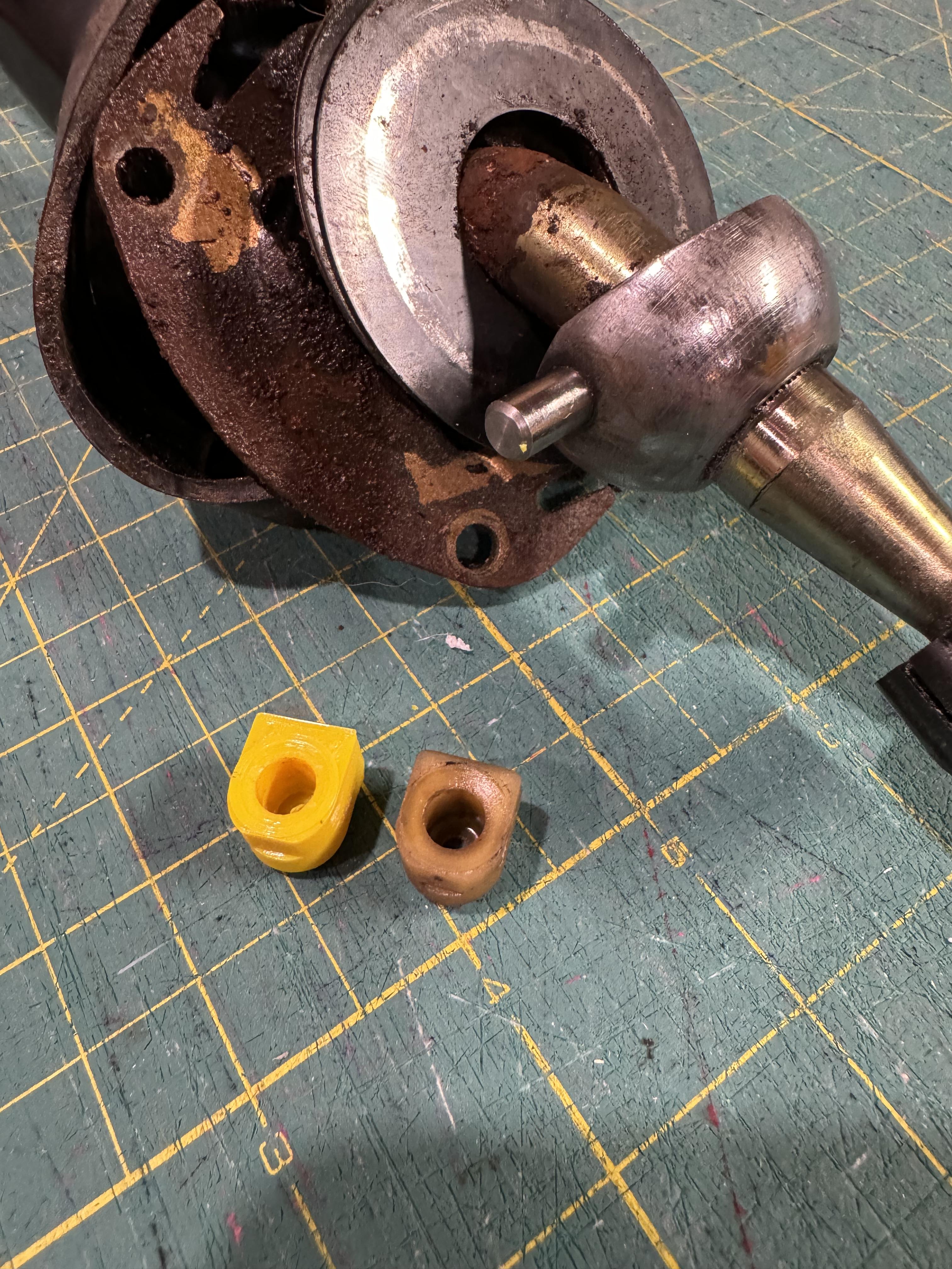 Lever assembly bushing from Jeep shifter tower by LostMarble | Download ...