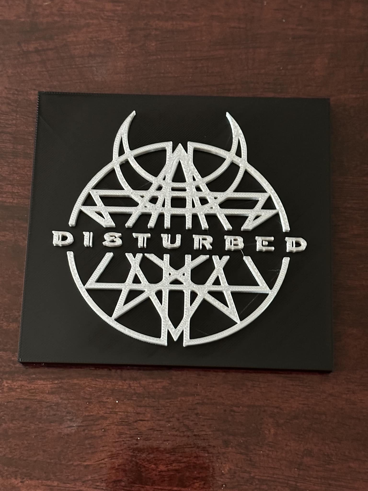 Disturbed Band Sign by rsnider2 | Download free STL model | Printables.com