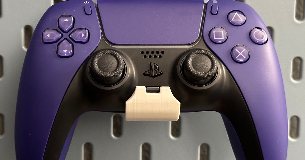 IKEA Skadis PS5 Controller Holder by Chongfun | Download free STL model ...