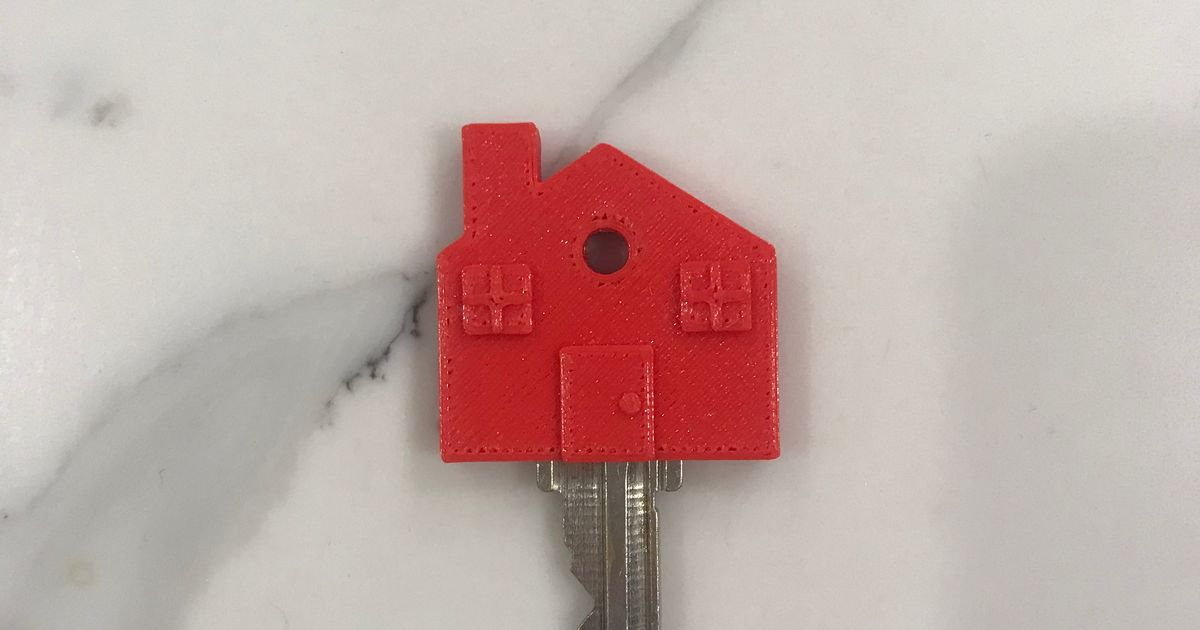 House Cap Key by Liam Bates | Download free STL model | Printables.com