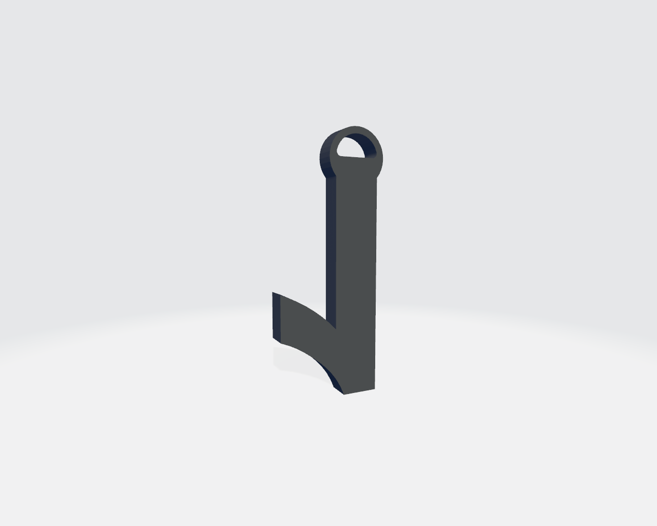 Number 1 Keychain by Gabriel Carrera | Download free STL model ...