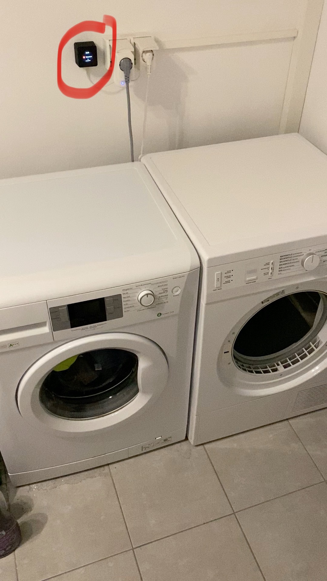 Smart advisor device for when to turn on the washing machine / dryer by the_smart_home_maker ...