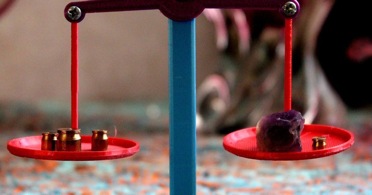 DOUBLE-PAN BALANCE by Behnam | Download free STL model | Printables.com