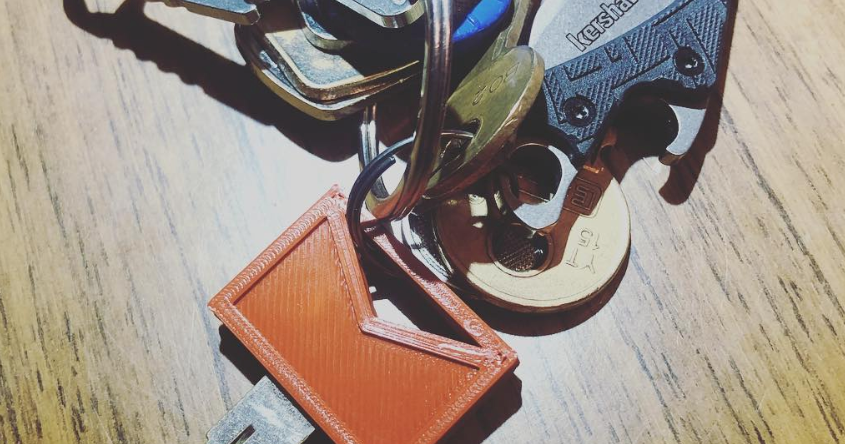 Mailbox key fob by mac190 | Download free STL model | Printables.com