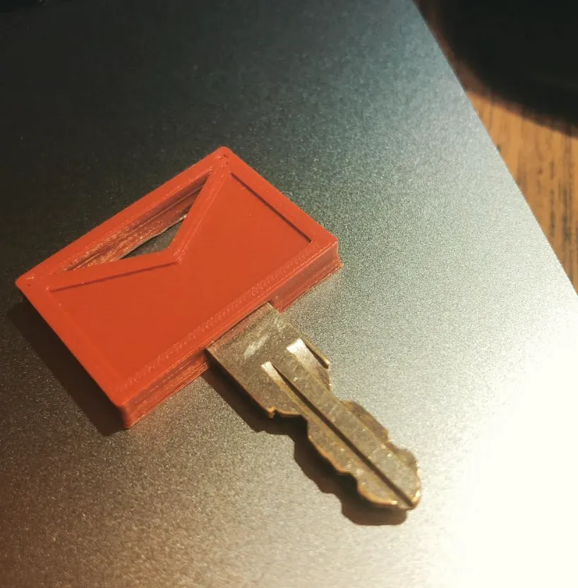 Mailbox key fob by mac190 | Download free STL model | Printables.com