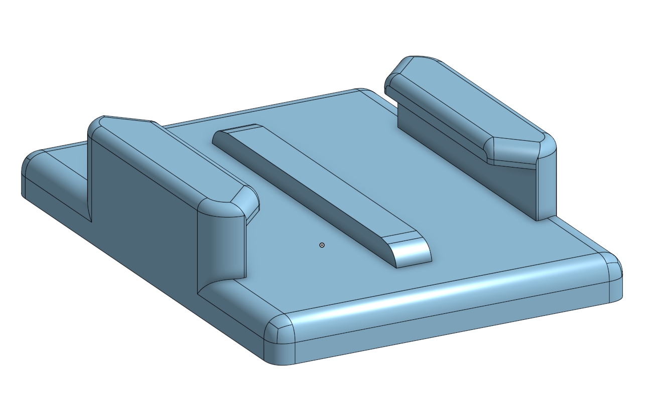 GoPro Mounting Platform by BetterHooman | Download free STL model ...
