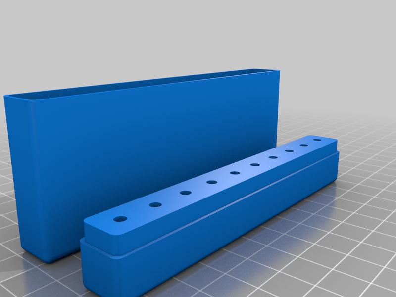 Parametric Milling Cutter Storage Box by quirxi | Download free STL ...