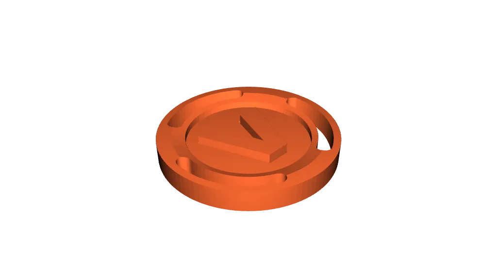 V-Bucks aus Fortnite by Nils 3d druck | Download free STL model ...