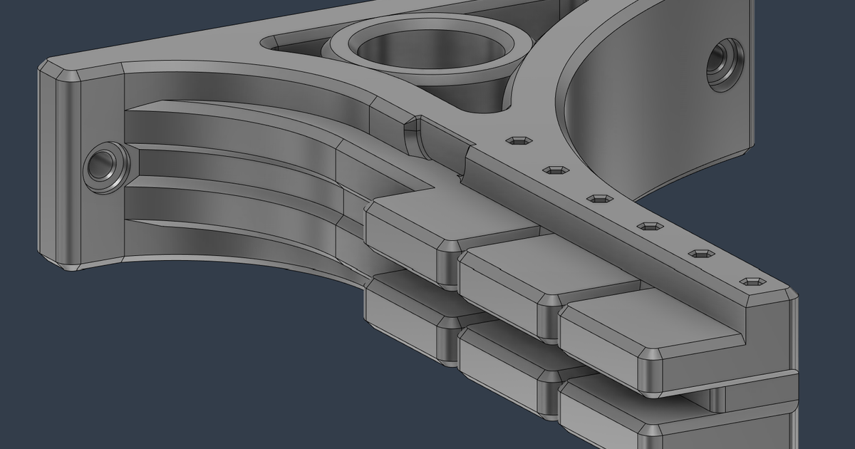 Wall Mounts for Original Bambu Lab AMS (row mount) by eRacoon ...