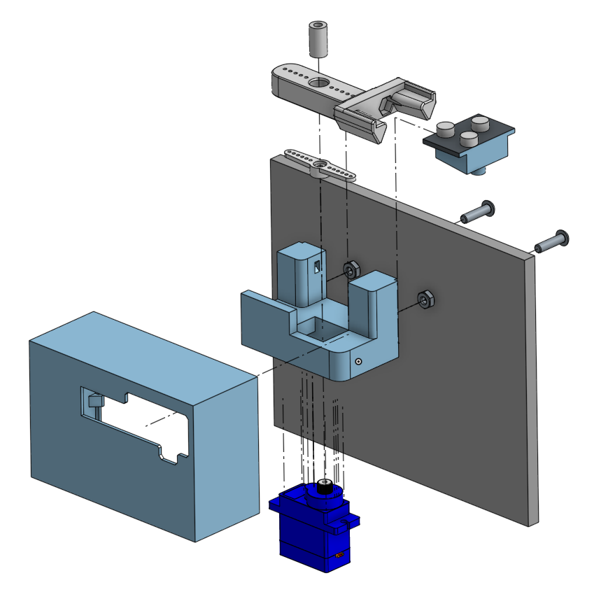 PCB Klicky Probe Servo Dock by Chris | Download free STL model ...