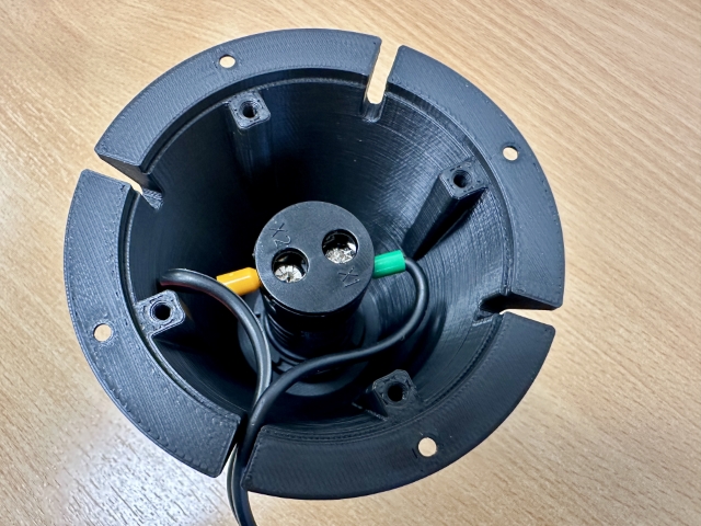 Desk signal buzzer lamp holder by marigu | Download free STL model ...