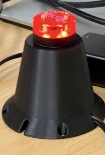 Desk signal buzzer lamp holder by marigu | Download free STL model ...