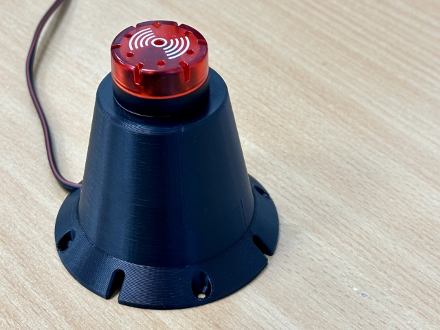 Desk signal buzzer lamp holder by marigu | Download free STL model ...