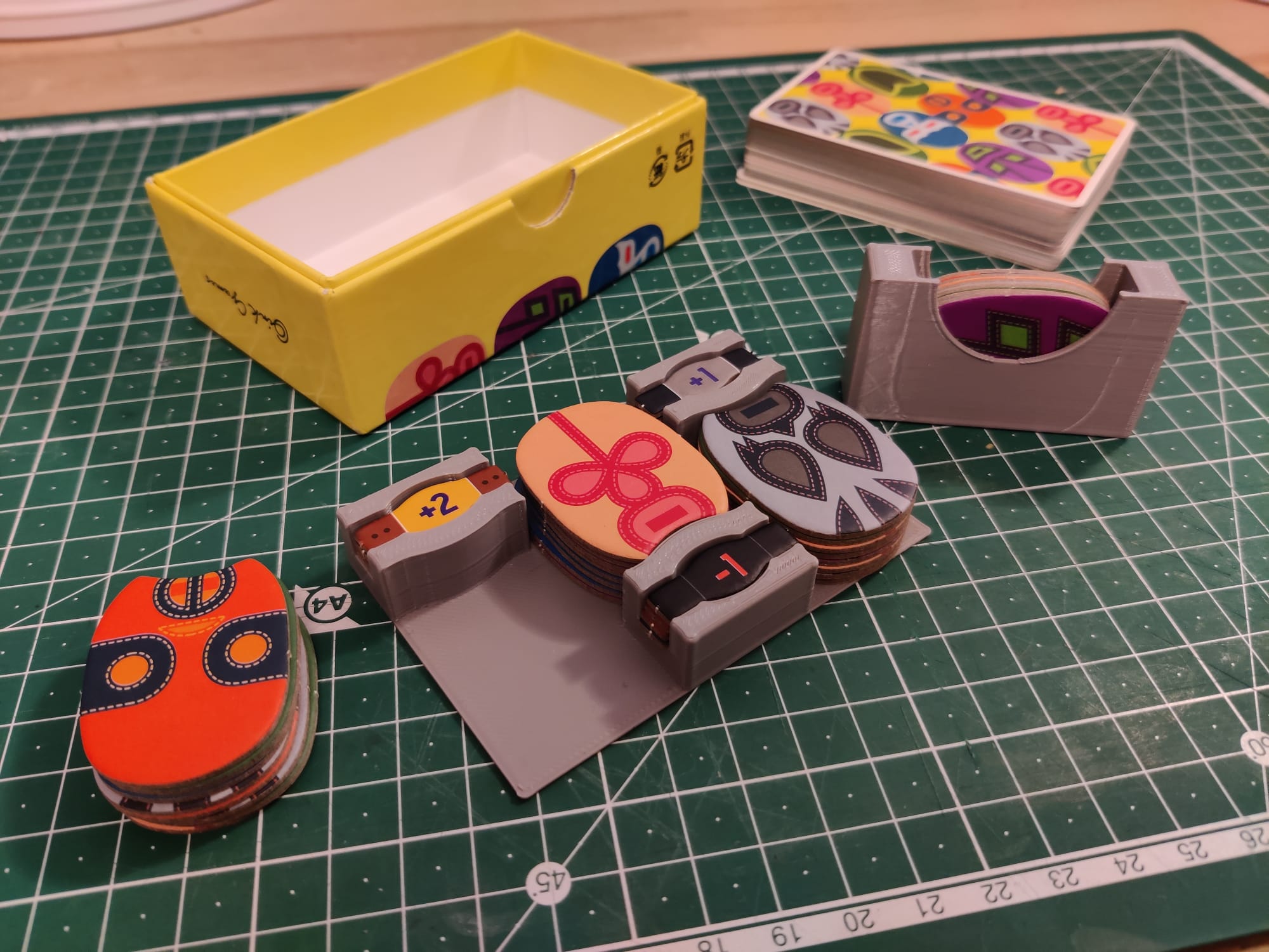 Maskmen - Organizer Inlay Insert - Oink Games by leafoea | Download ...