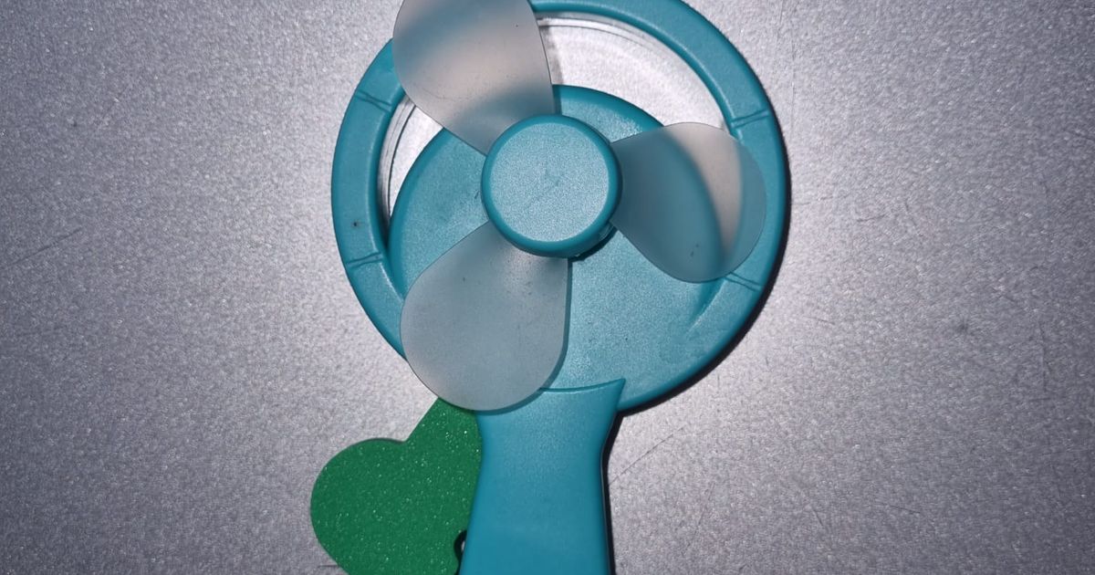 Hand-held fan handle replacement by Paulpetta668 | Download free STL ...