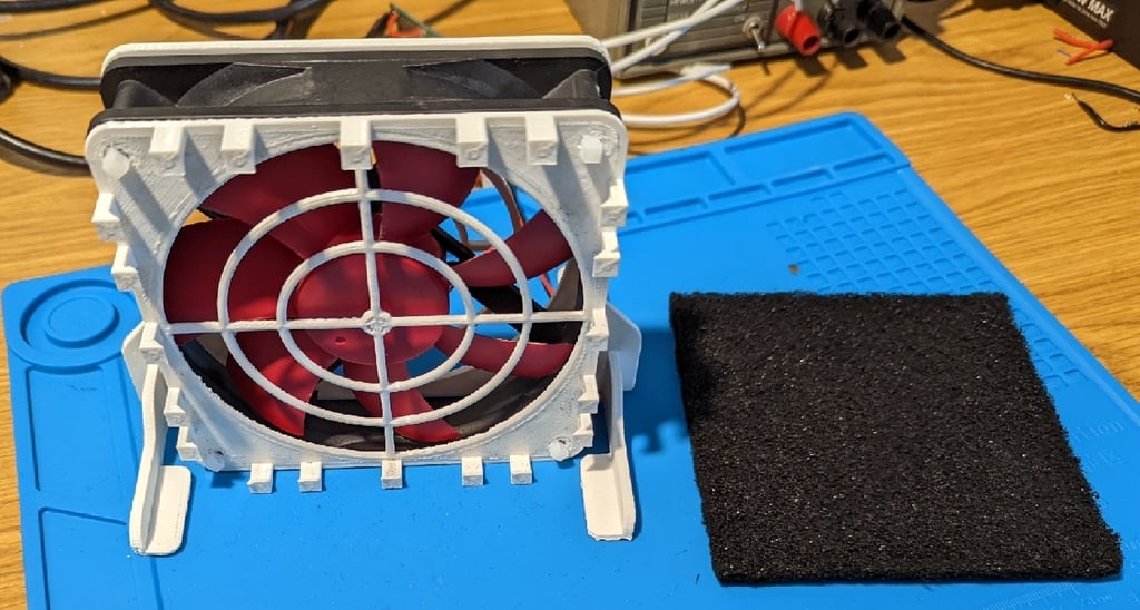 Solder Fume Extractor - 120 mm fan by natepichler | Download free STL ...