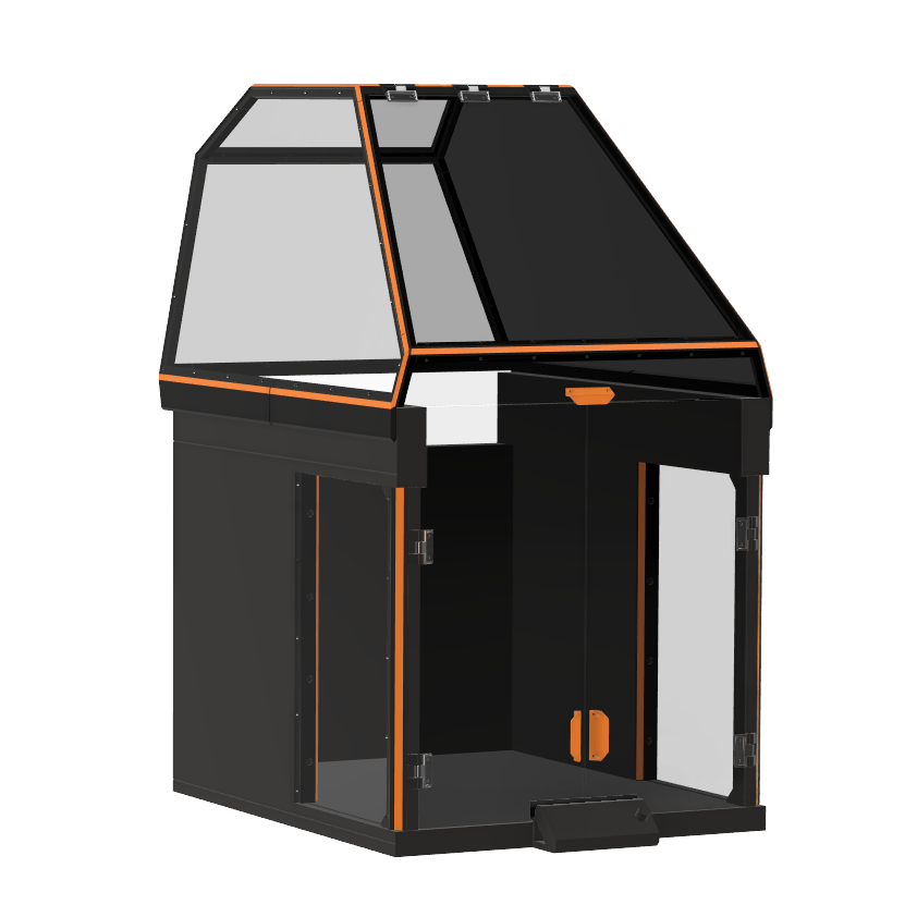 EnXLosure, a open-source, printable Prusa XL enclosure with doors ...