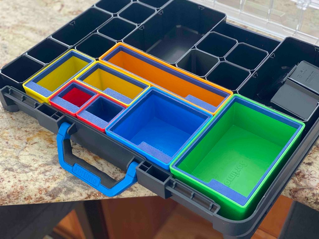 Bosch/Sortimo i-Boxx 1x1 Bin Divider by FlyBy Tom | Download free STL ...