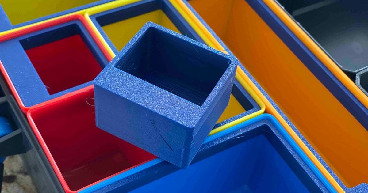 Bosch/Sortimo i-Boxx 1x1 Bin Divider by FlyBy Tom | Download free STL ...