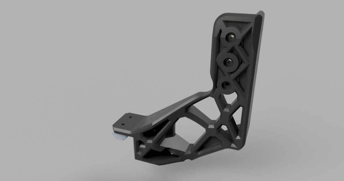 Prusa Mini Z-axis Frame Brace step by Uusernaame | Download free STL ...