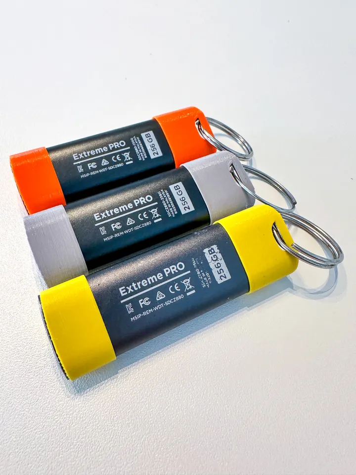 Sandisk Extreme Pro USB Color Code by Willem B. | Download free STL ...