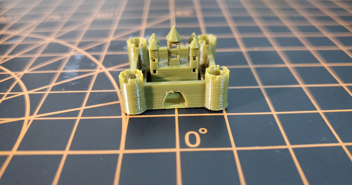 Castle for boardgames by Varden 2 | Download free STL model ...