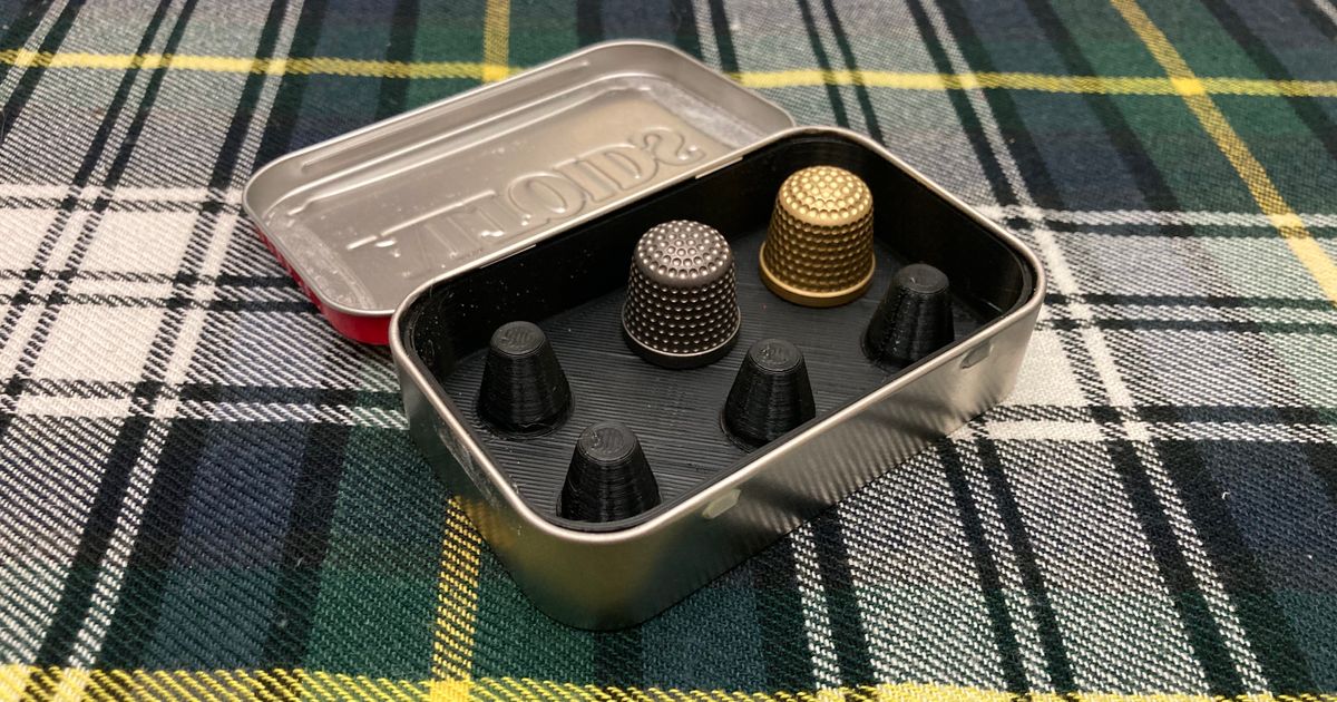 Altoids Thimble storage by EddieCoast | Download free STL model ...