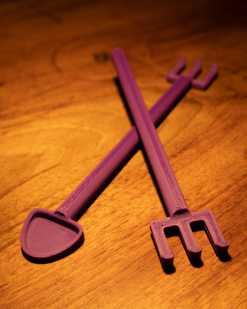 Small rake for plant pots by dohnni | Download free STL model ...