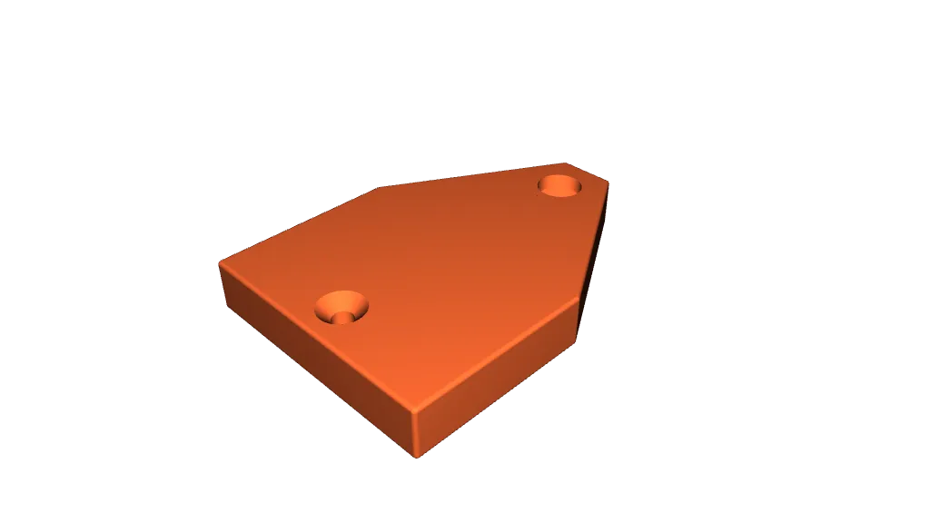 Buttkicker Amp Mounting Feet for Sim Rig by D | Download free STL model ...