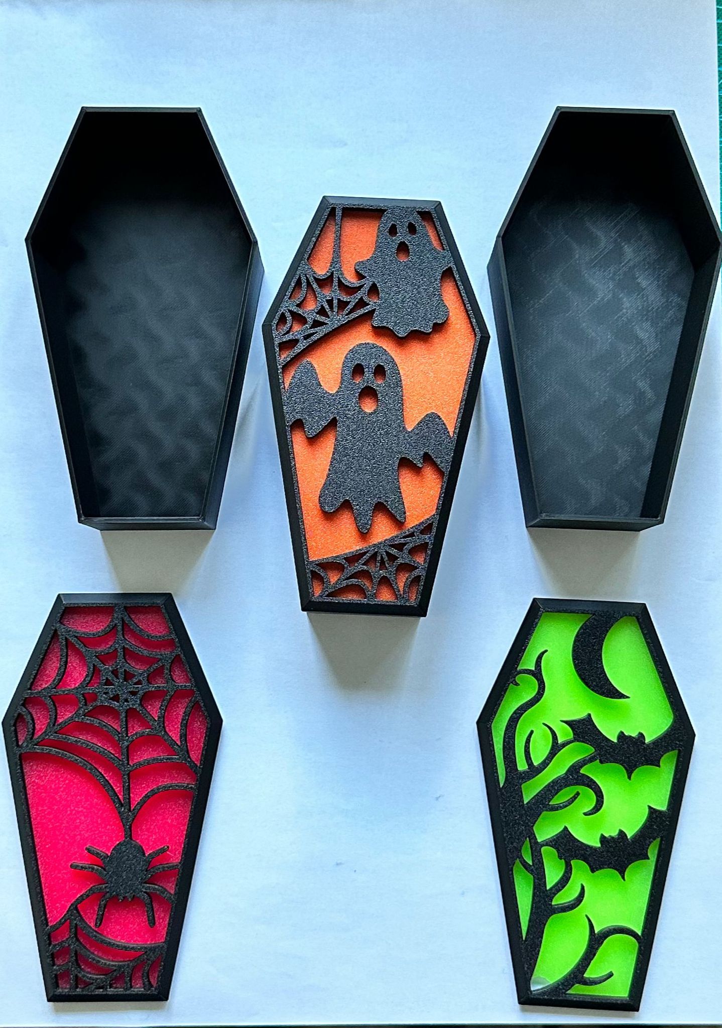 Coffin Storage / Light box Halloween by Black Glovz | Download free STL ...