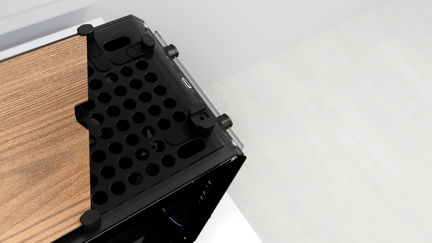 Cooler Master Qube 500 multifunctional set of brackets by Alexb ...