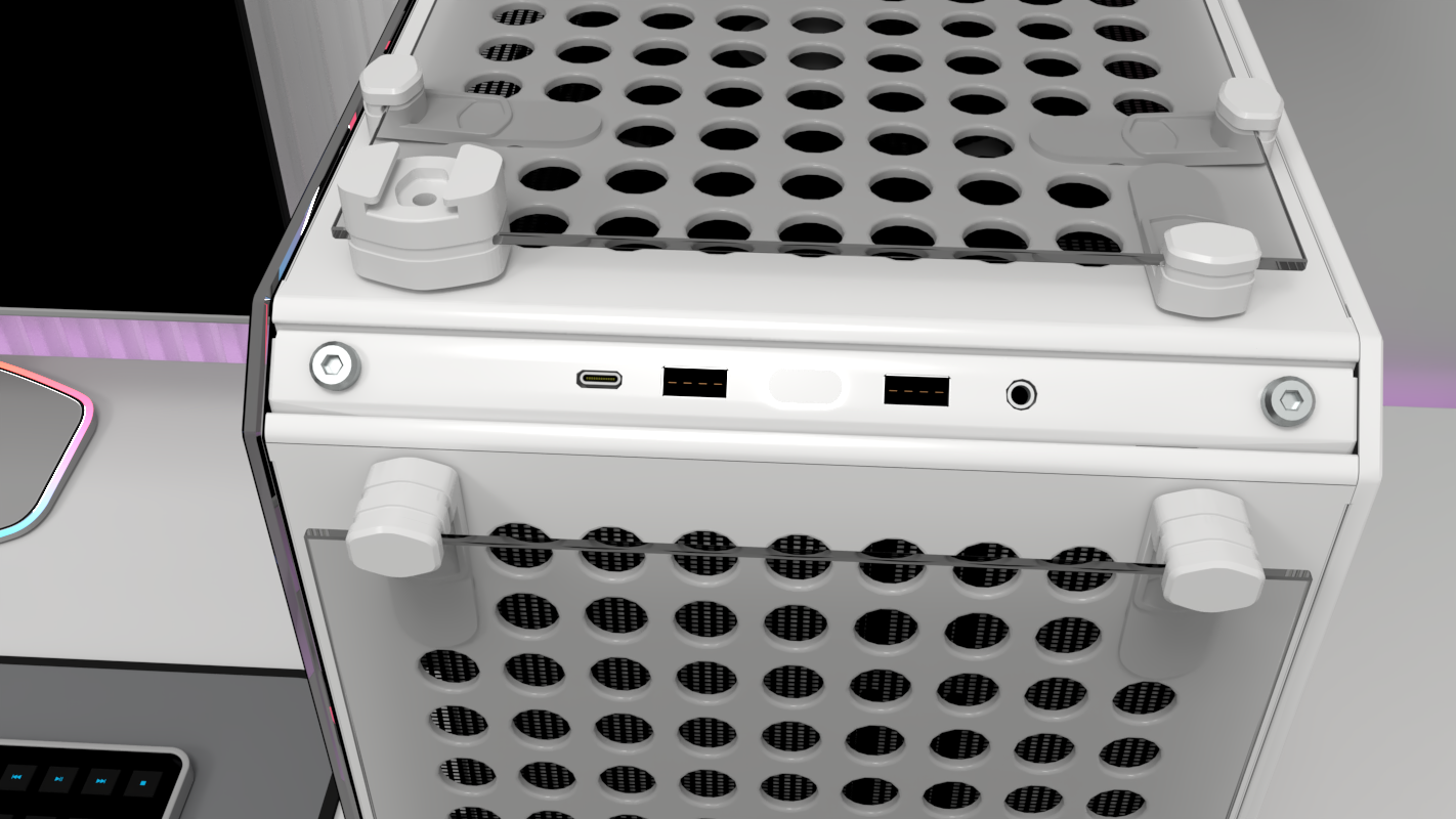 Cooler Master Qube 500 multifunctional set of brackets by Alexb ...