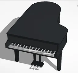 piano by Rakošan Filip | Download free STL model | Printables.com